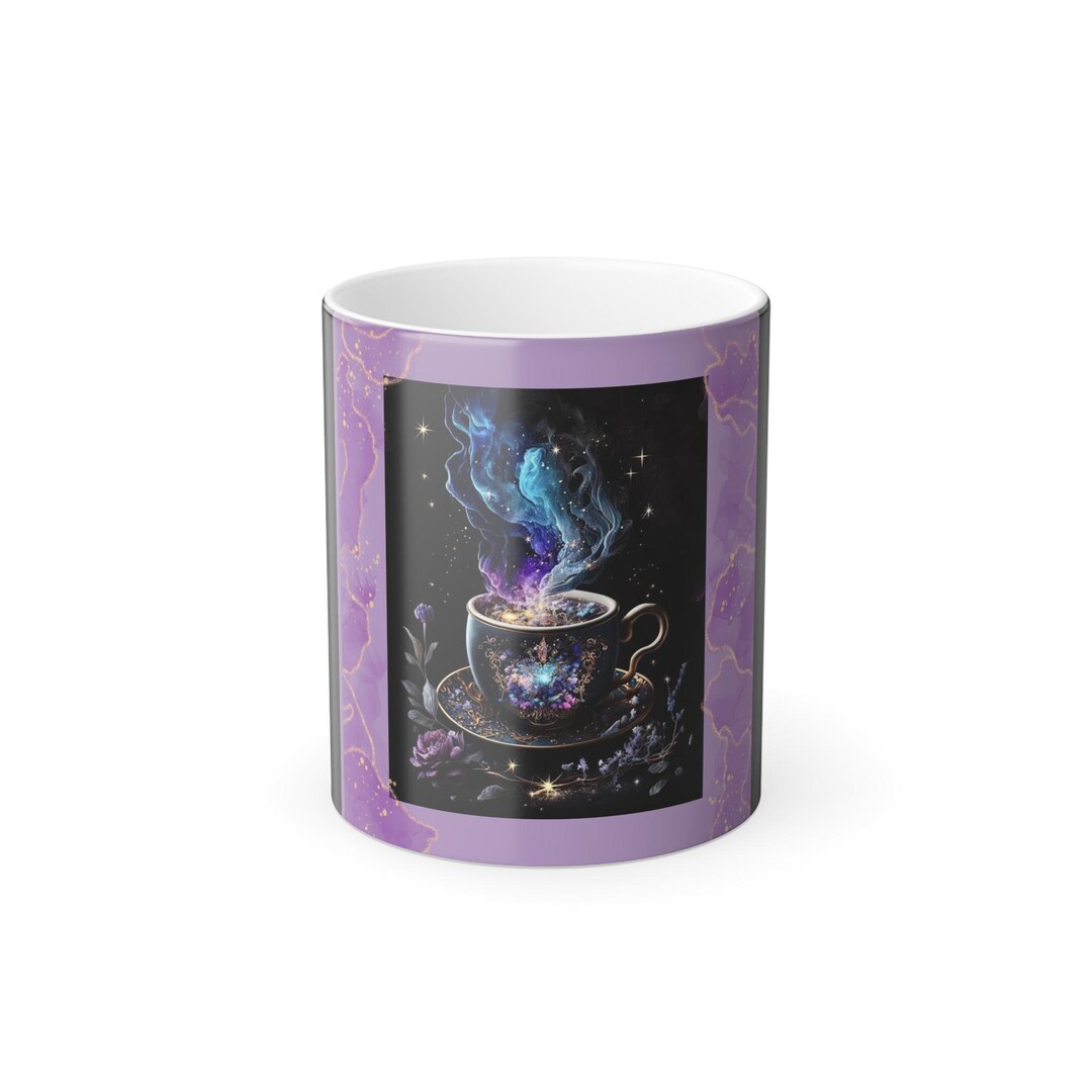 Mystical Magic Coffee Tea Cup Color Morphing Mug, 11oz - Etsy