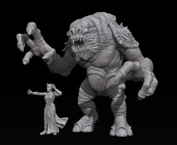 Star Wars Rancor and Pet Handler Dathomir Nightsister Star - Etsy