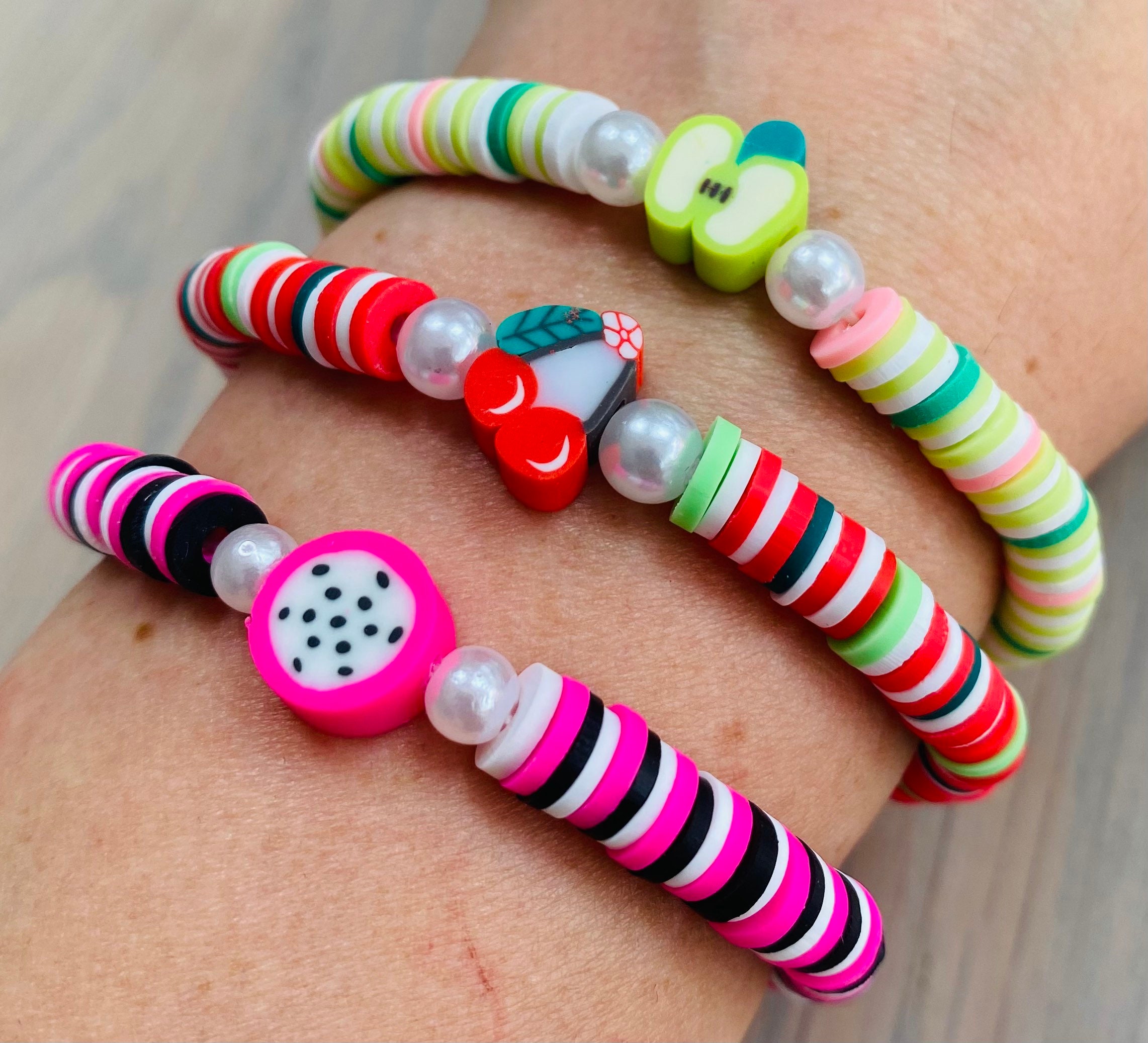 Fruit Basket Bracelet Collection - Etsy