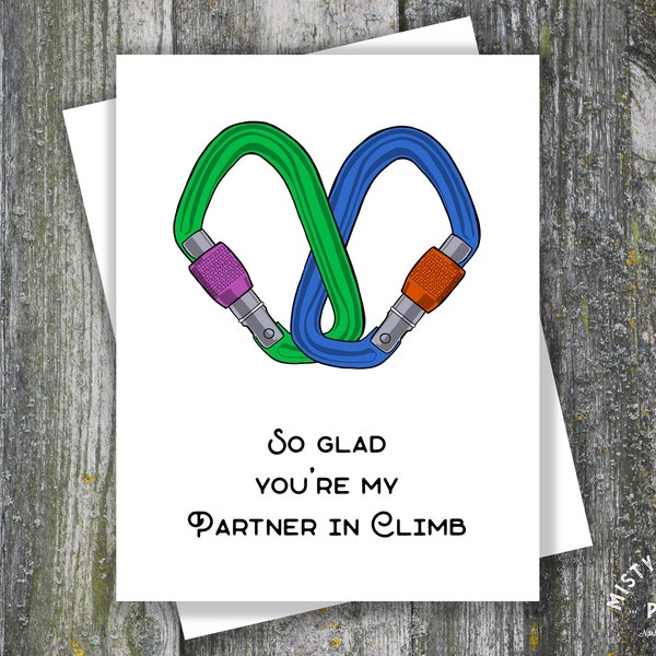 Climbing Partner Stickers - Etsy