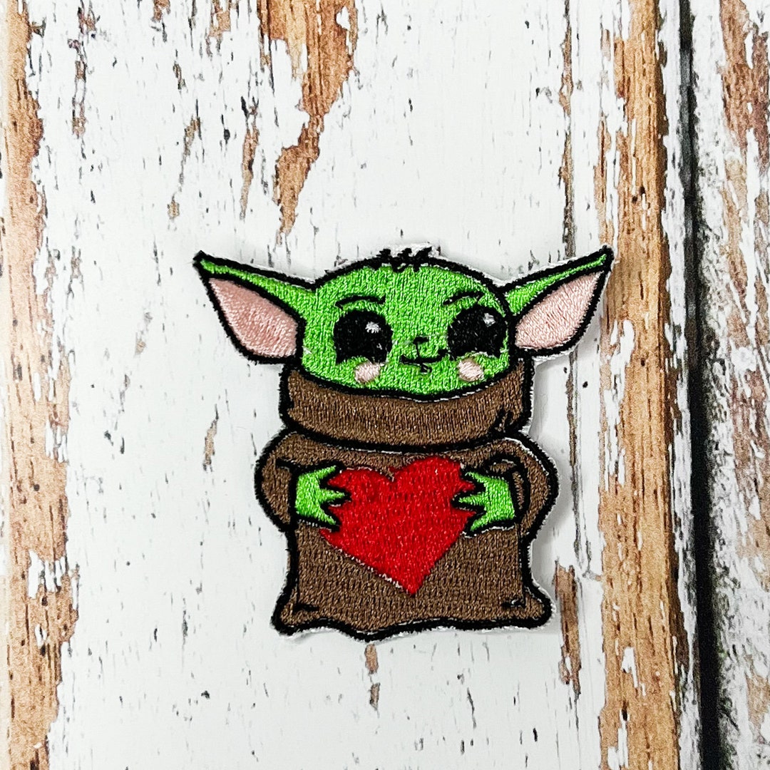 Grogu 'the Child' Star Wars Mandalorian Iron-on Embroidered Patch - Etsy