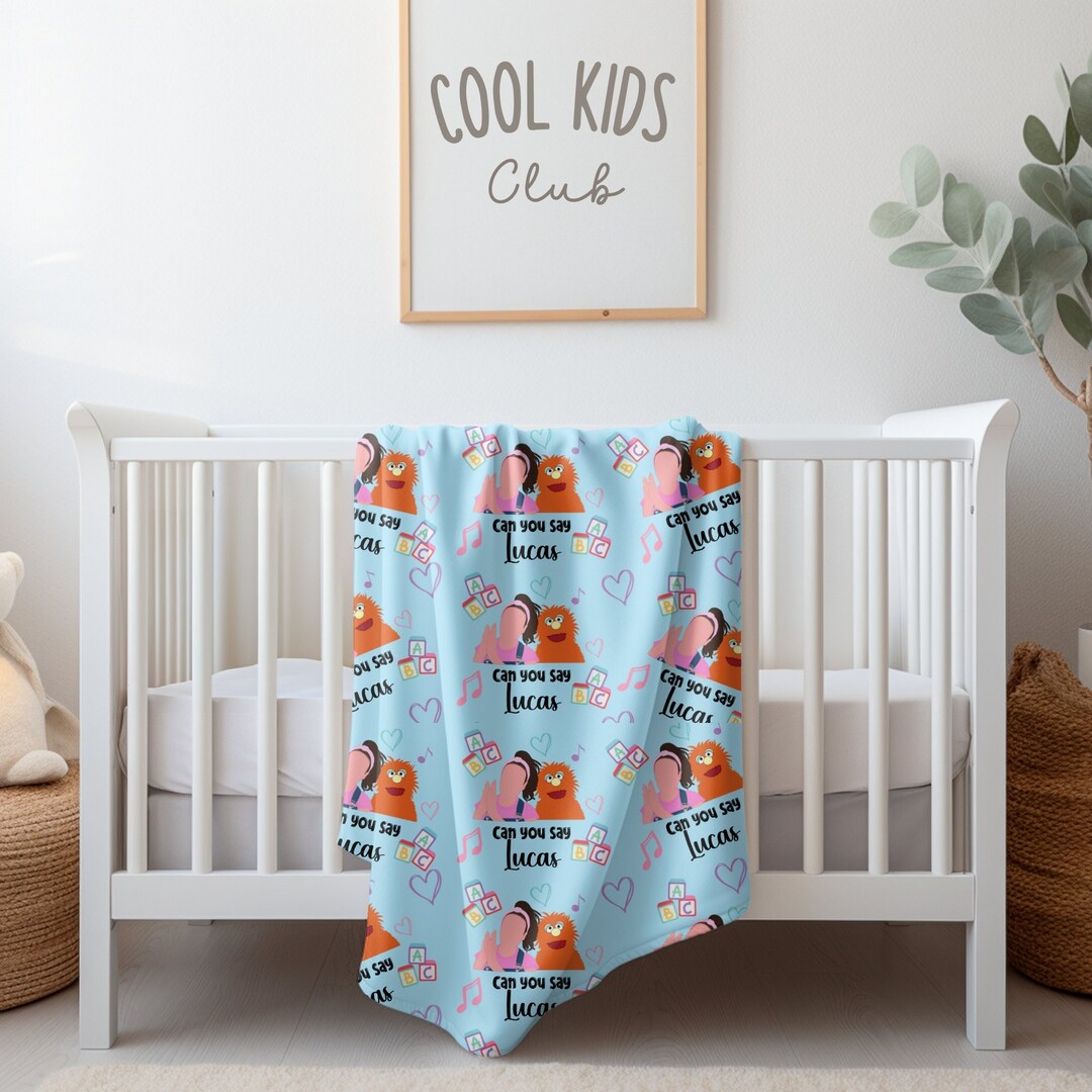 Personalized Ms Rachel Birthday Gift, Personalized Baby Name Blanket ...