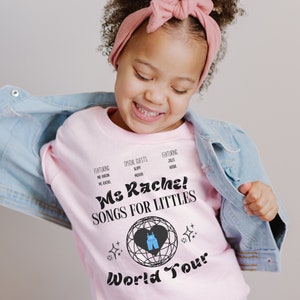 Ms Rachel World Tour Tee: Songs for Littles (digital Download) - Etsy