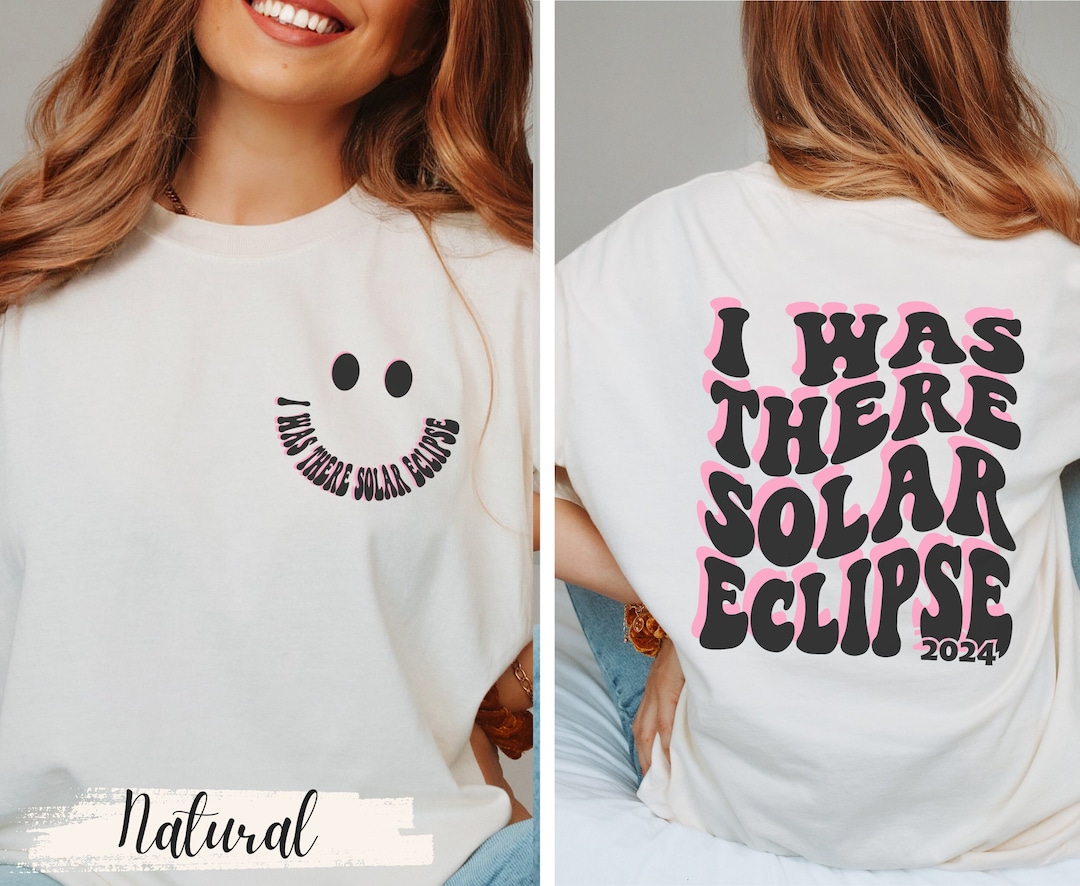 Total Solar Eclipse Shirt April 8th 2024, Bella Canvas 3001, Matching Family Shirts, Solar ...