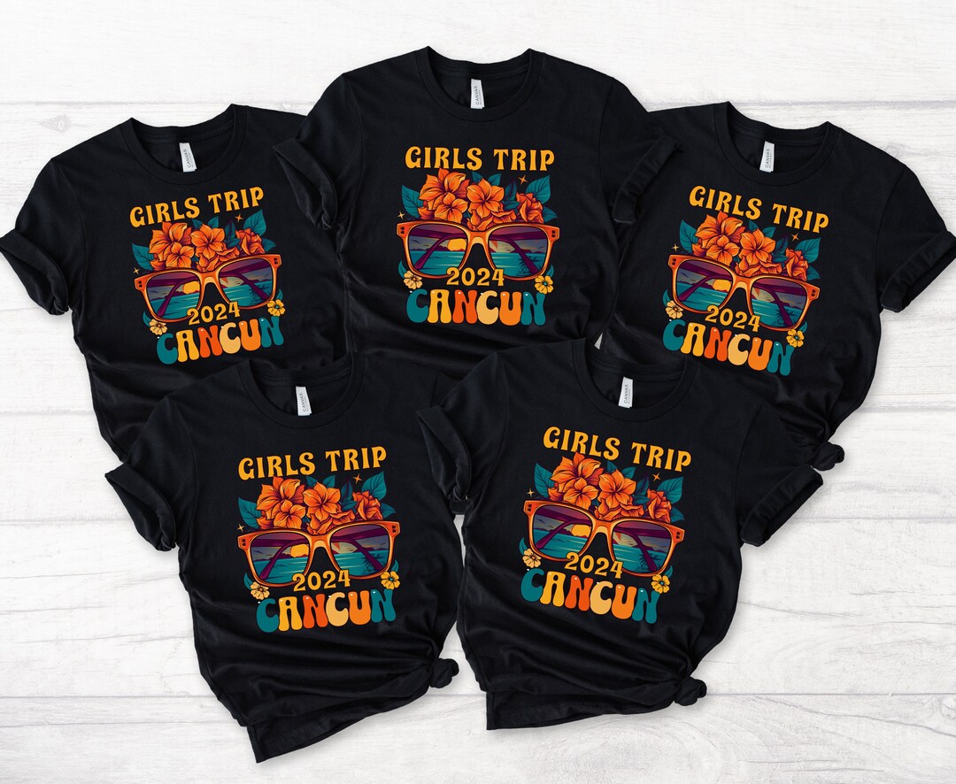 Personalized Girls Trip 2024 Shirt, Girls Trip Shirt, Miami Beach ...