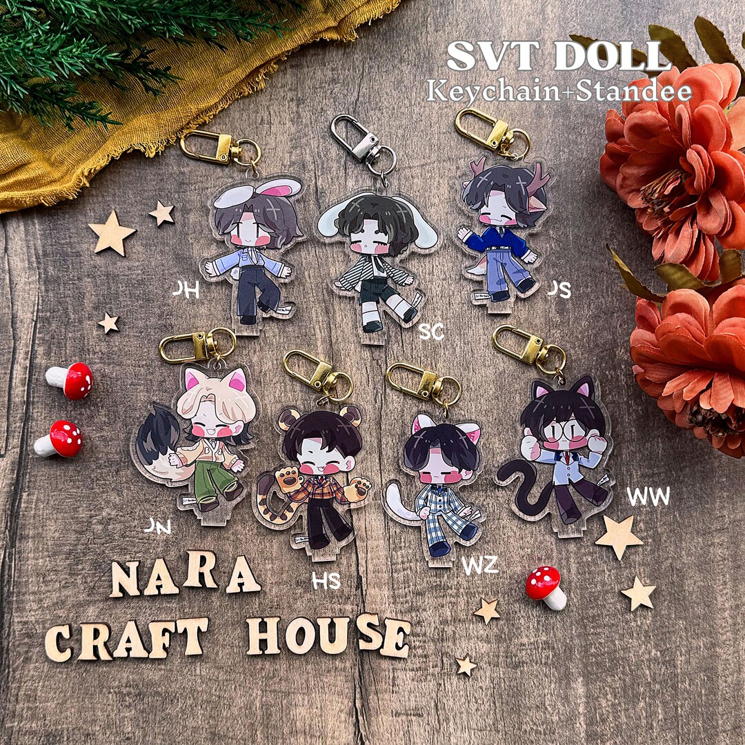 SVT FML Acrylic Keychain Standee Keyring - Etsy