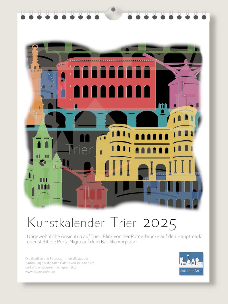 Trier Art Calendar 2025 - Etsy