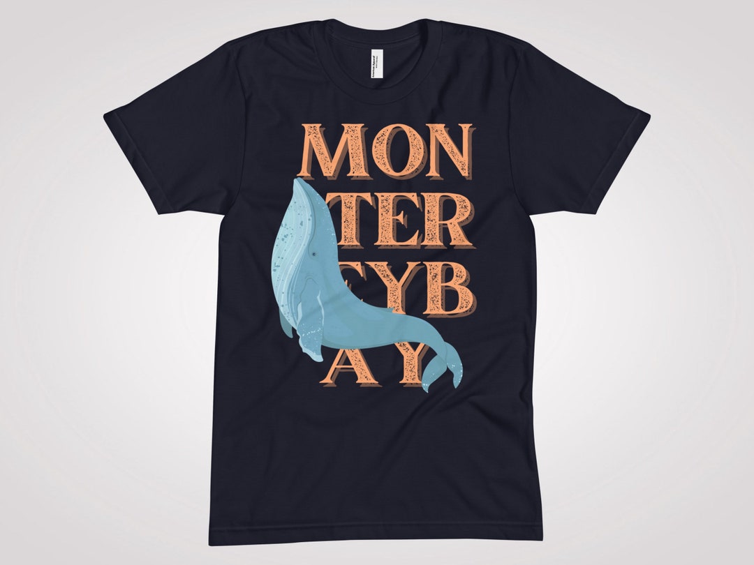 Monterey Bay Vintage Style T-shirt | Unisex Graphic Tee California ...