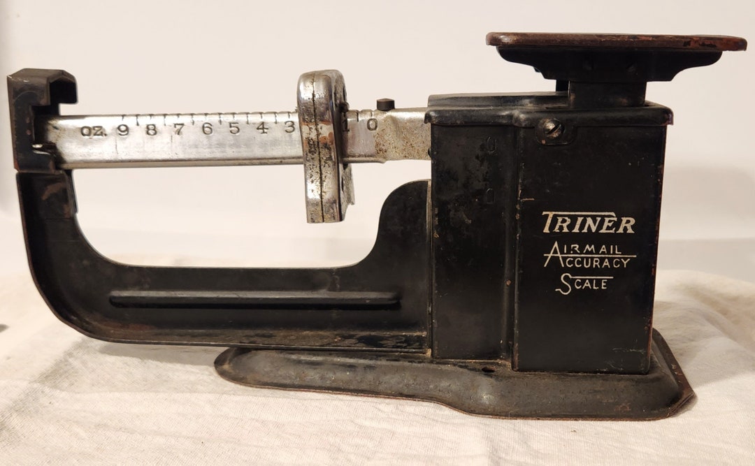 Vintage Scale Post Office 1937 Triner Airmail Accuracy Scale, 9oz ...