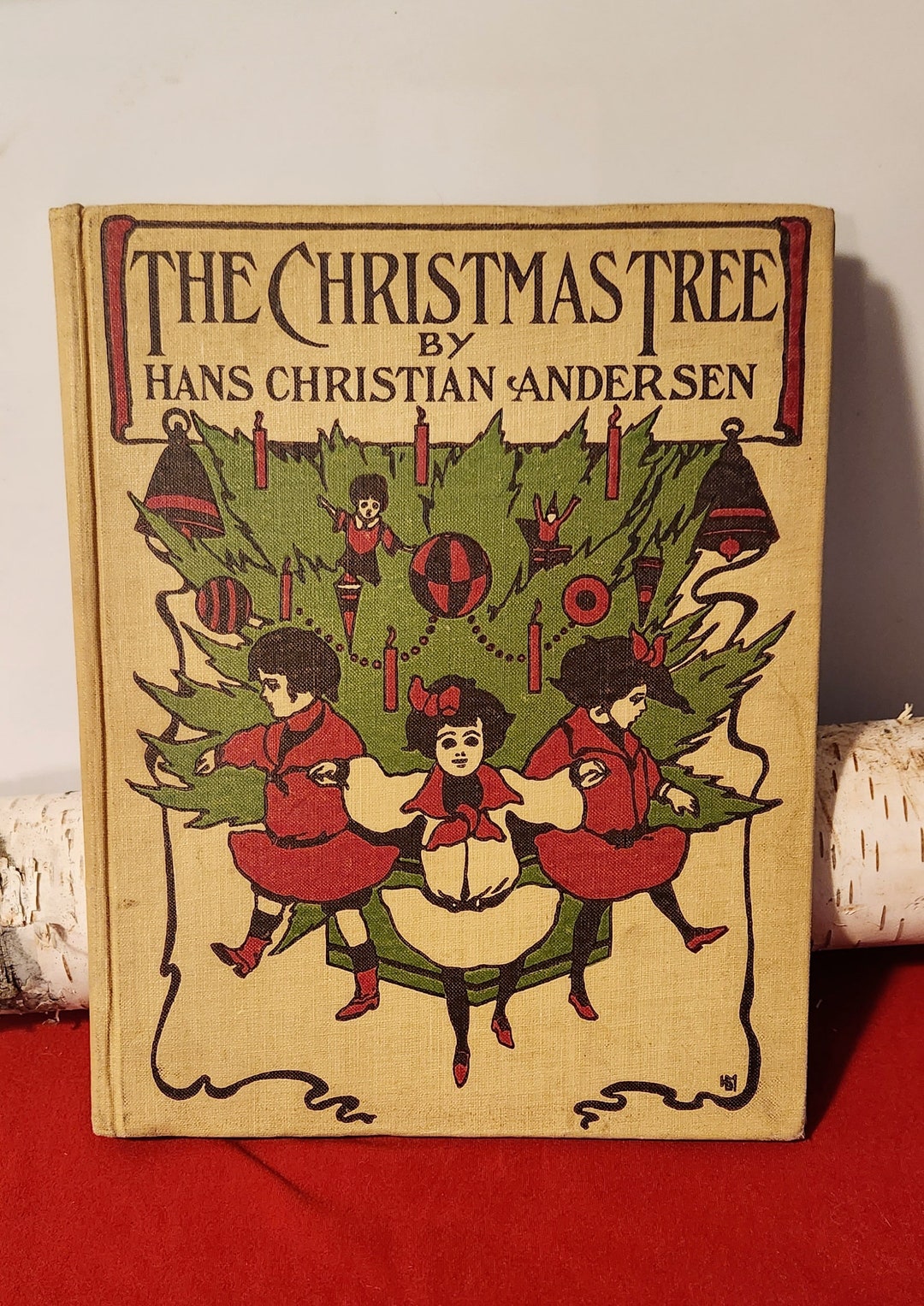 Hans Christian Andersen Antique Book. the Christmas Tree - Etsy