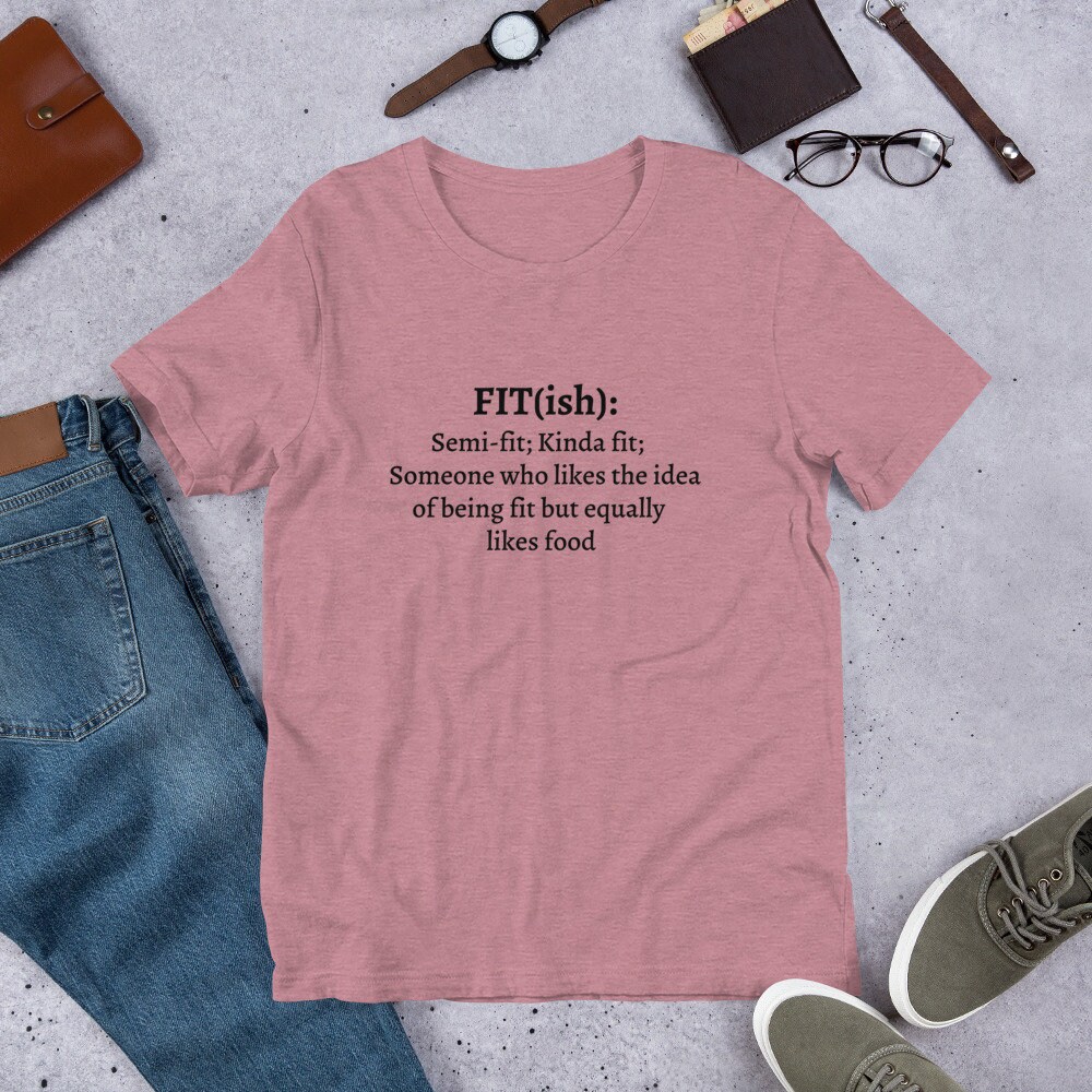 Fitish Shirt, Fit-ish Definition Shirt, Fit-ish Shirt, Funny Gym Shirt ...