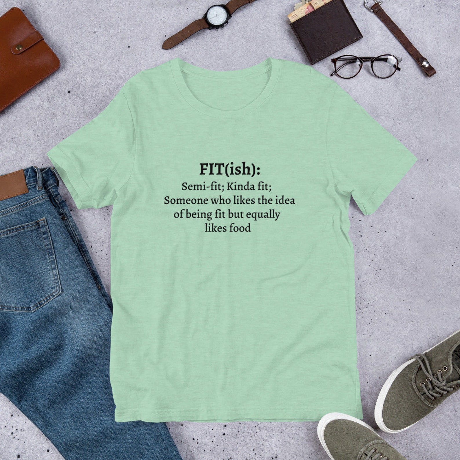 Fitish Shirt, Fit-ish Definition Shirt, Fit-ish Shirt, Funny Gym Shirt ...