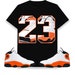 Number 23 CM13 Unisex Shirt Match Jordan 13 Retro Starfish - Etsy