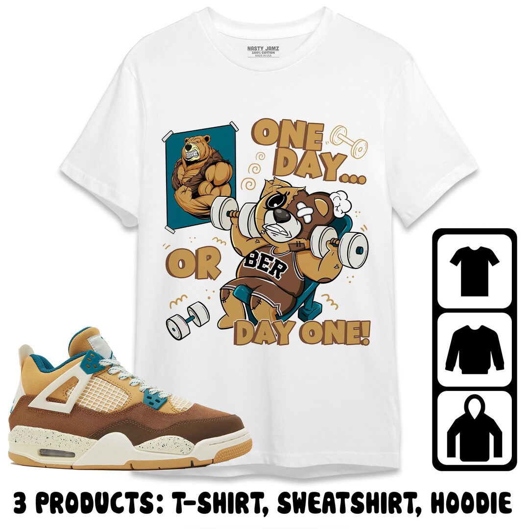 BER Gymmer Unisex Tees Jordan 4 Cacao Wow Sweatshirt to Match Sneaker ...