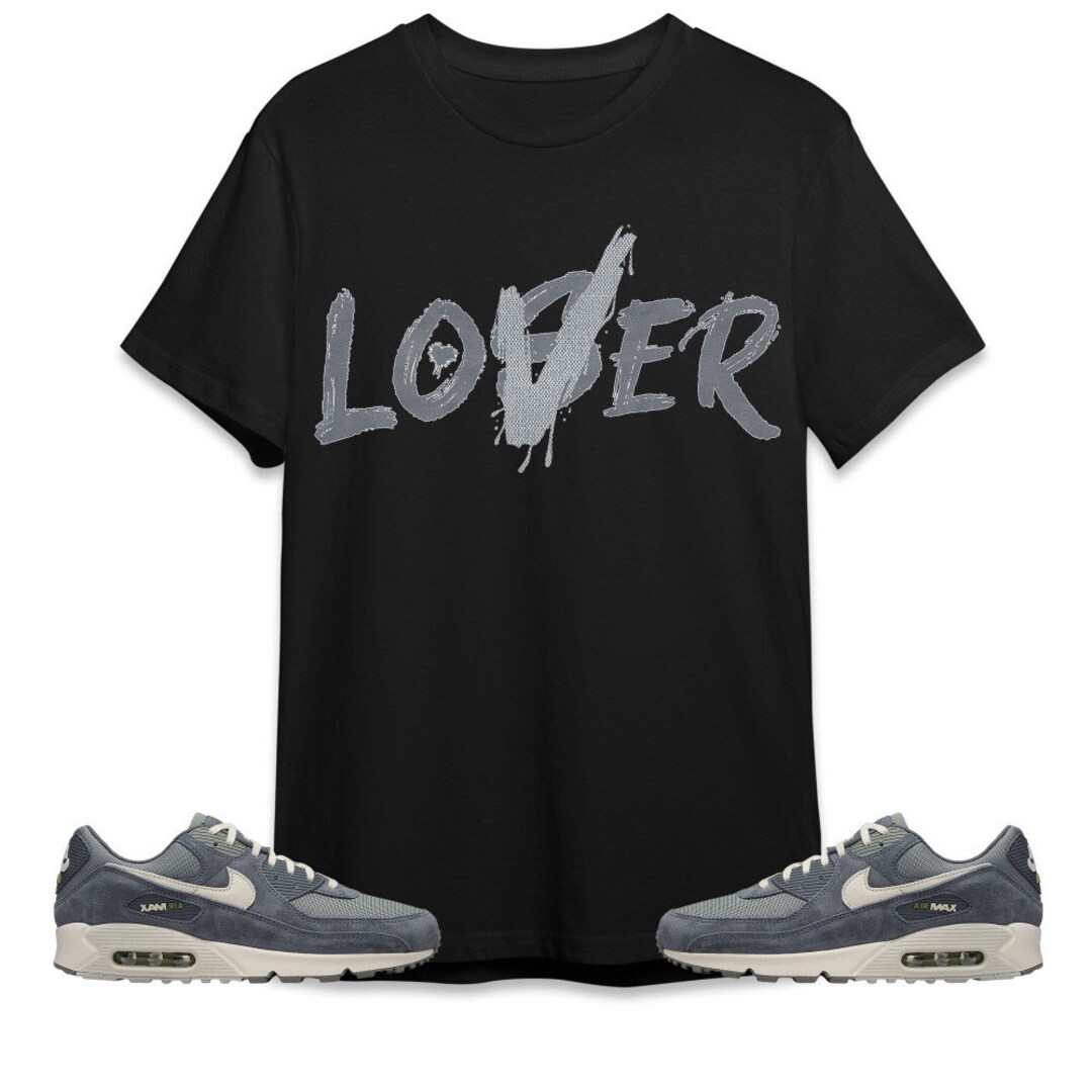 Loser Lover Unisex Tees Air Max 90 Iron Grey Streetwear Cartoon 90s ...