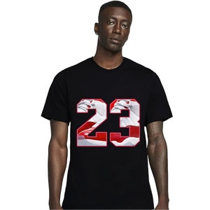 Number 23 CM11 Unisex Shirt Match AJ 11 Cherry - Etsy