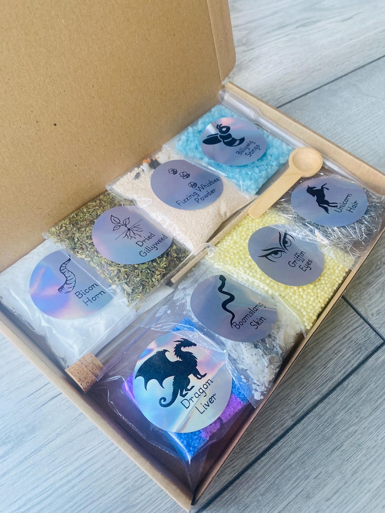 Personalised Wizard Potion Kit for Kids, Magical Potions Set, Fantasy ...