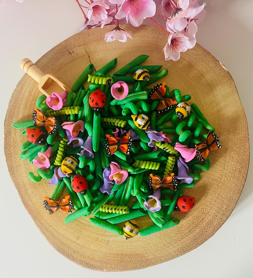 Summer Garden Sensory, Minibeasts Sensory Bin Fillers, Loose Parts Play ...