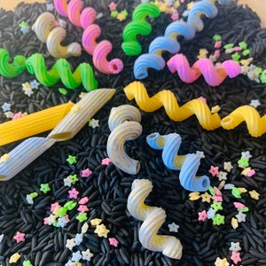 Fireworks Themed Sensory Bin Fillers, Fireworks Sensory Play, Rainbow ...