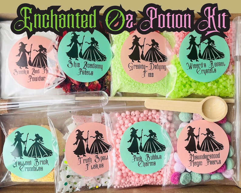 Wicked Witches Enchanted Good and Evil Potion Kit for Children, Sensory ...