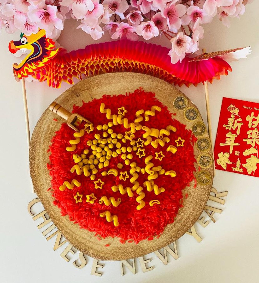 Chinese New Year Sensory Play Kit, Luna New Year Sensory Bin, Sensory ...