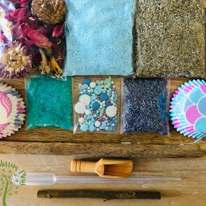 Mermaid Themed Mud Kitchen Kit Mermaid Potion Kit Sensory - Etsy UK