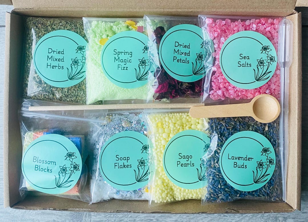 Spring Themed Mud Kitchen Kit, Spring Potion Kit, Sensory Play, Natural ...