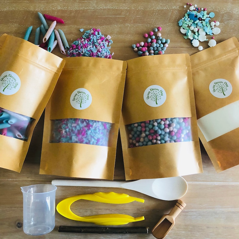 Sensory Bin Rice Christmas - Etsy UK