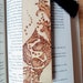 Wooden Bookmark Pirates, Pirate Ship, Wood Burned Fish Pyrography, Best ...