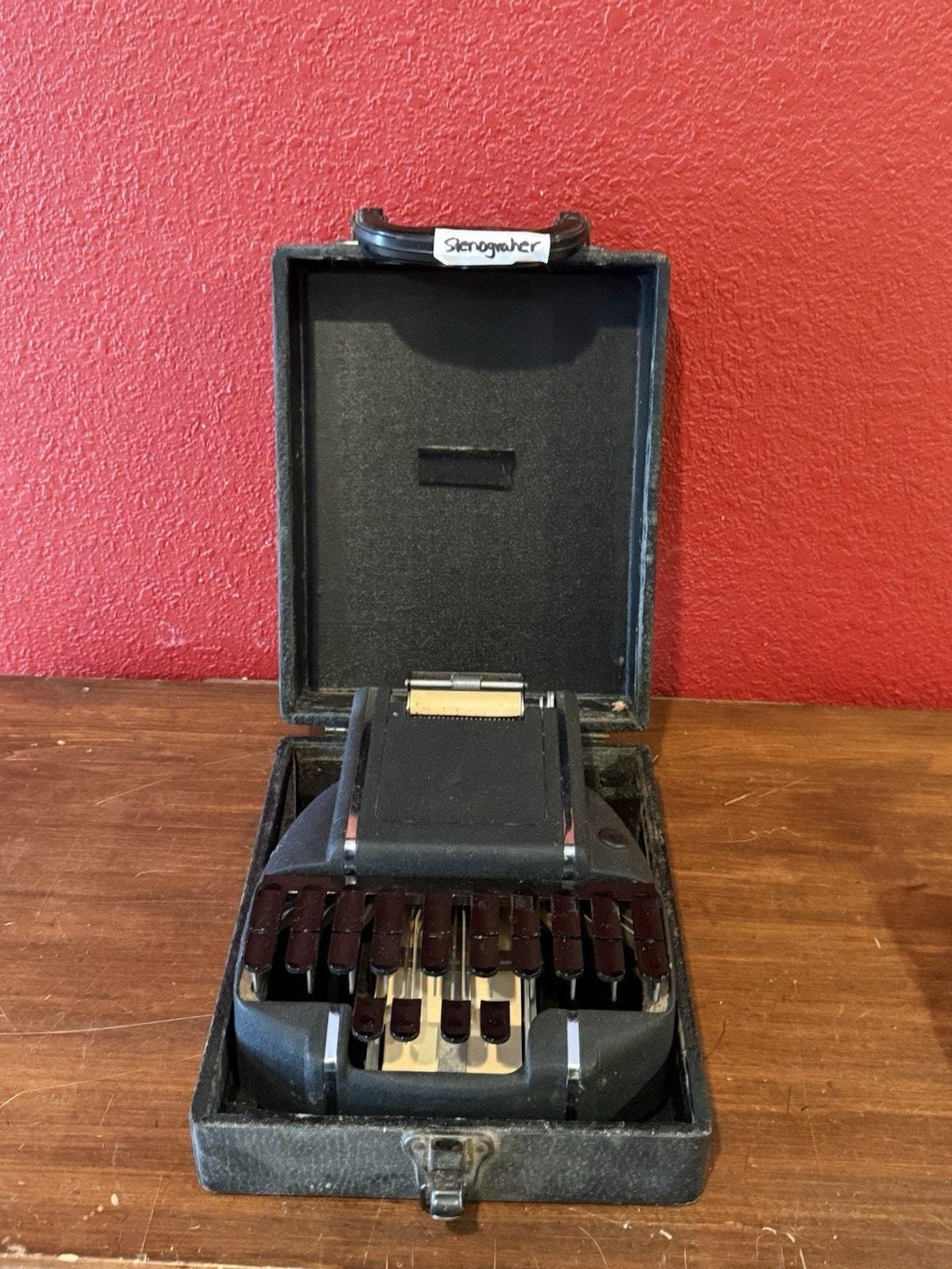 Vintage Stenograph Stenographic Machines Inc Original Case Standard ...