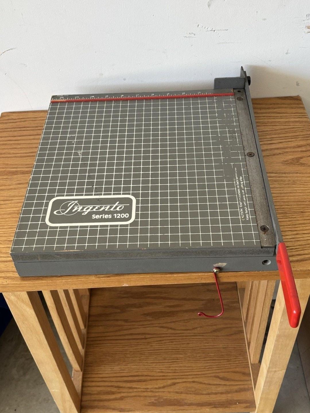 Ingento Series 1200 Model #1212 Paper Cutter Trimmer - 1980 - Vintage ...
