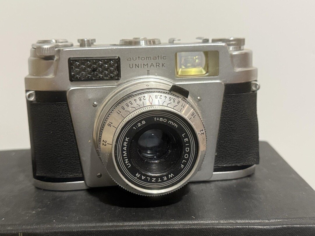 VINTAGE Leidolf Wetzlar Automatic Unimark II 1:2.8 F50mm ANTIQUE ...
