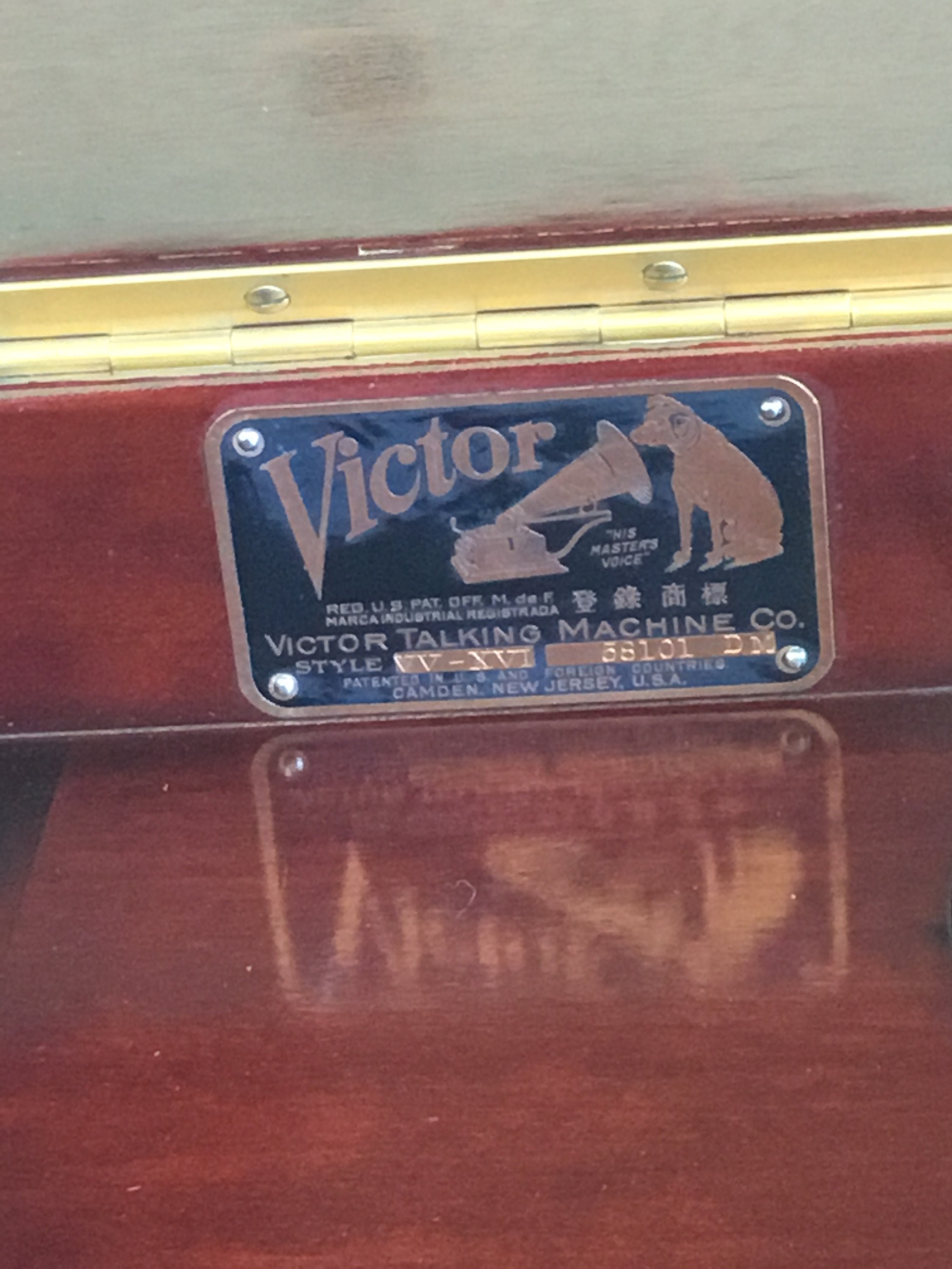 Victor-victrola Talking Machine - Etsy