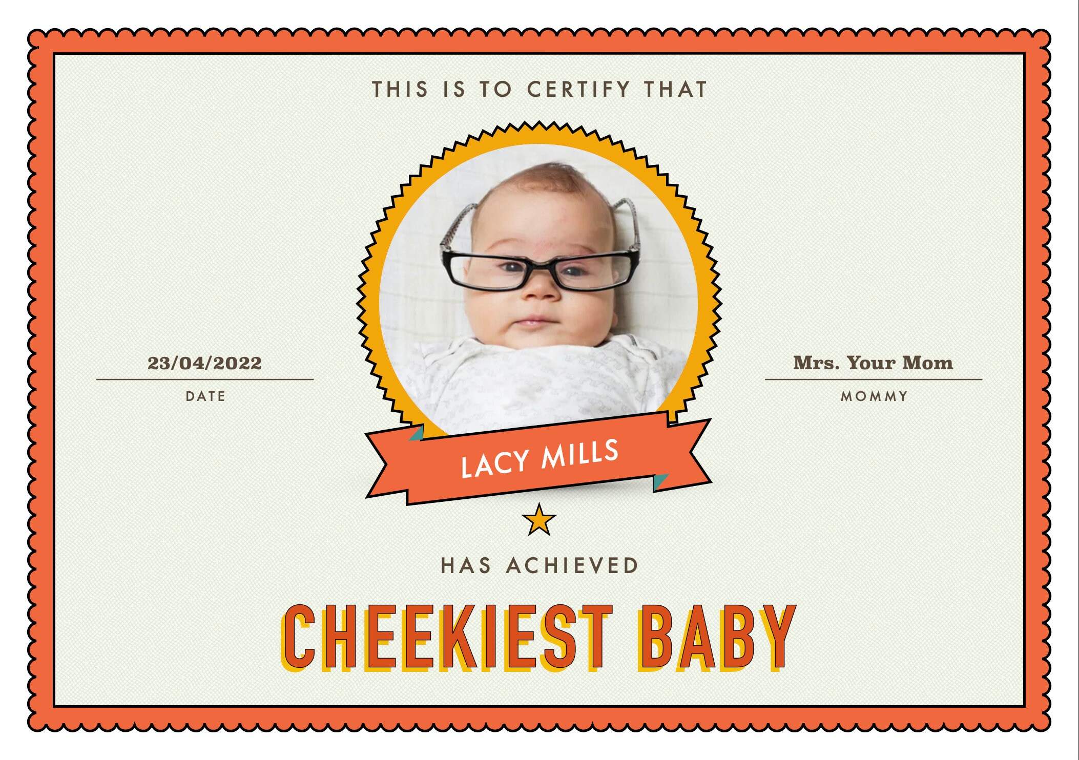 Personalised Certificates for All Occasions - Etsy