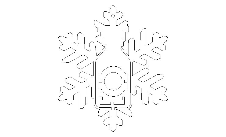 Alcohol Tree Ornament 50ml Fireball Shooter .SVG Cut File | Fireball ...