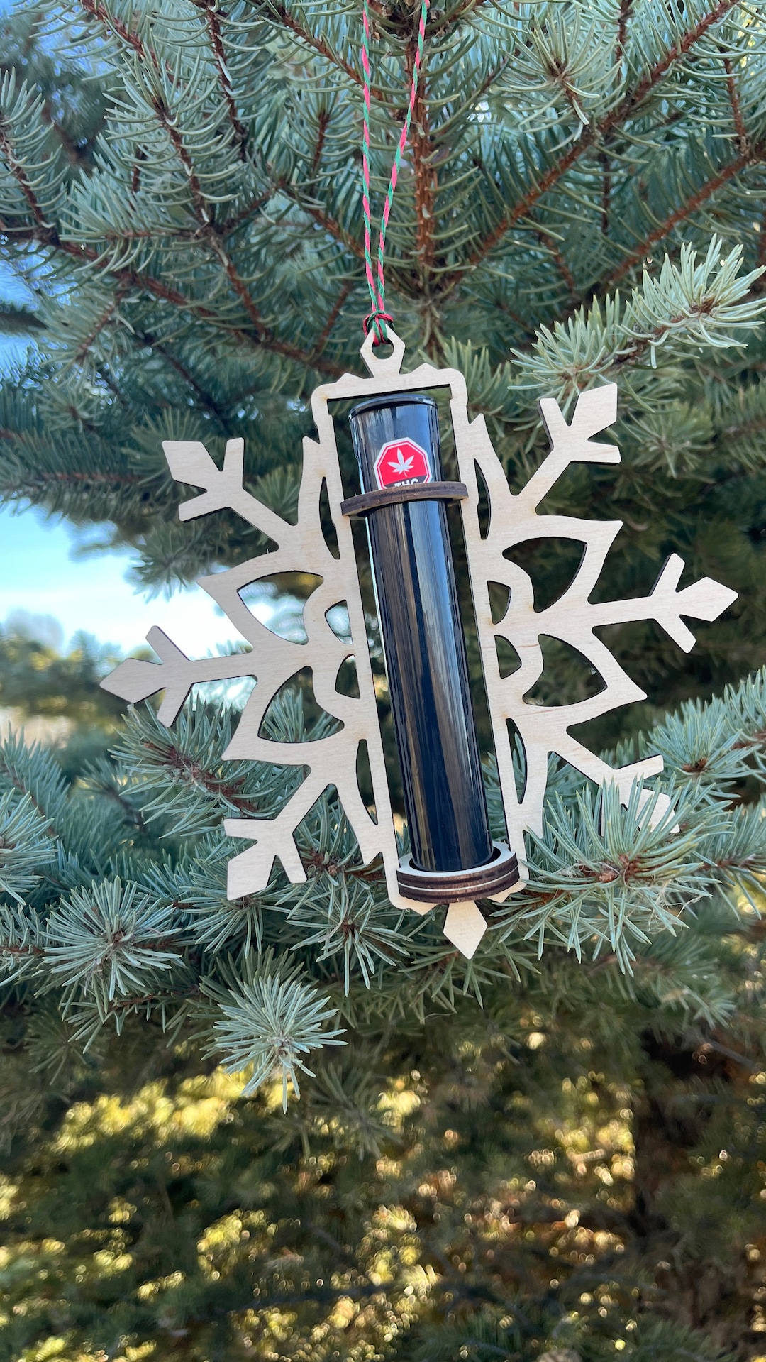 Cannabis Pre Roll Holder SVG Cut File Snowflake | Pre Roll Holder ...