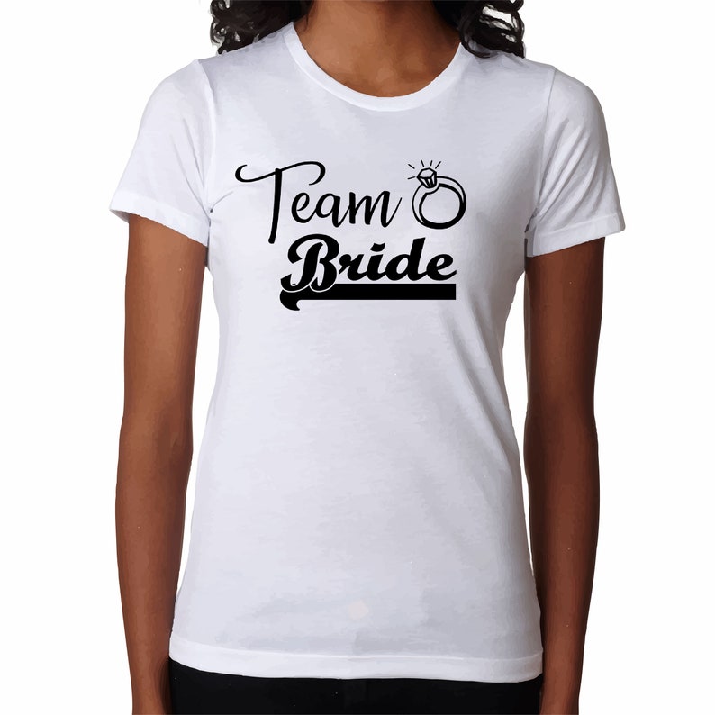 Team Bride Svg, Fun Team Bride for Bridal Shower or Wedding Svg, Cricut ...