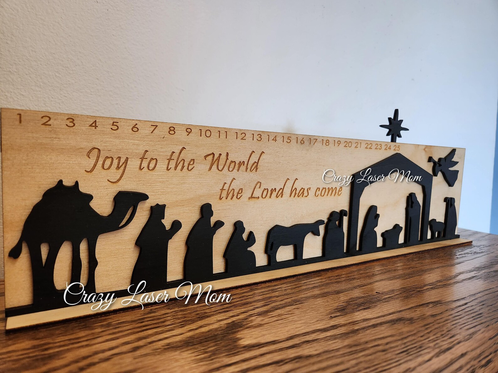 Nativity Countdown File Only - Etsy