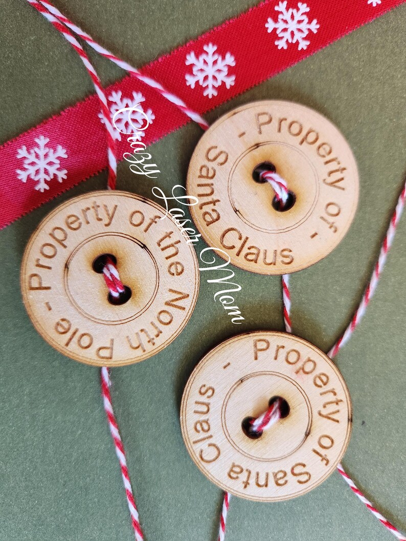 Santa Button - File Only, SVG, PNG, Christmas, Santa Magic, Santa Lost ...