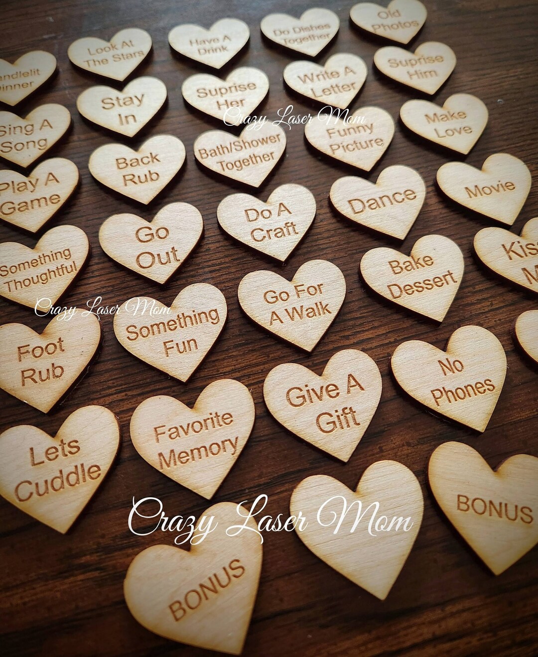 Date Night Tokens Designs- File Only - Etsy