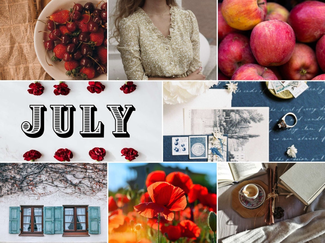July Color Palette | HEX RGB CMYK Codes | Digital Color Palette ...