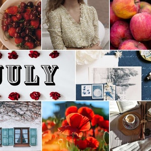 July Color Palette | HEX RGB CMYK Codes | Digital Color Palette ...