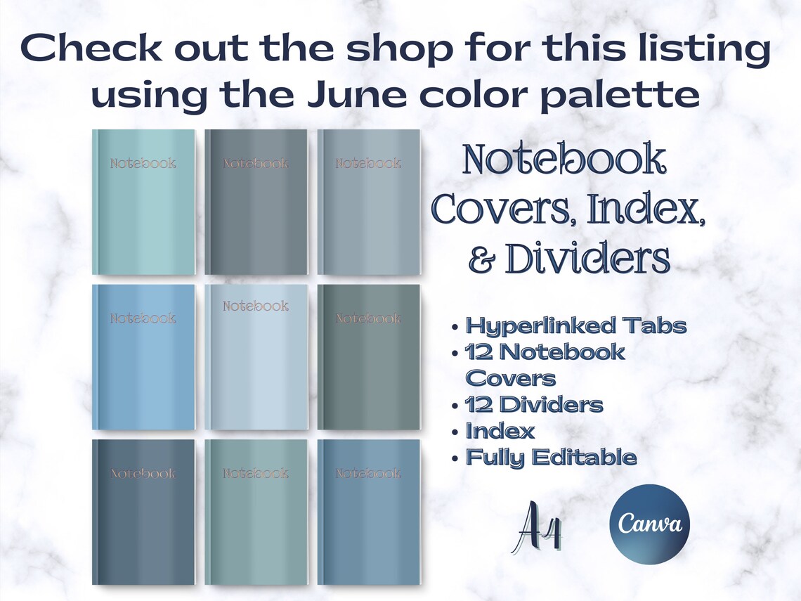 Buy June Color Palette HEX RGB CMYK Codes Muted Blue Green Palette ...