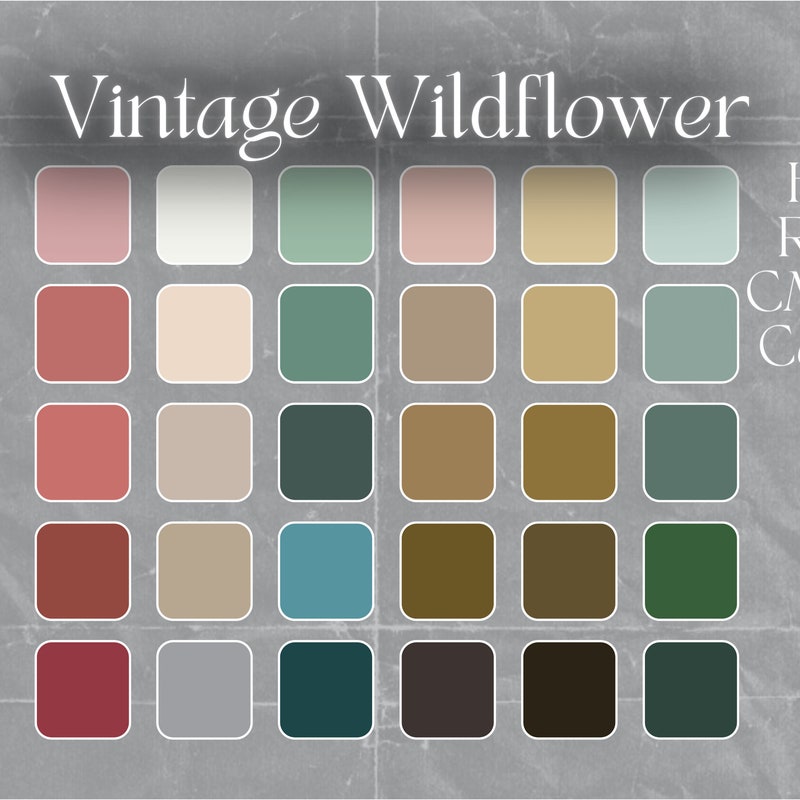 Color Palette - Etsy