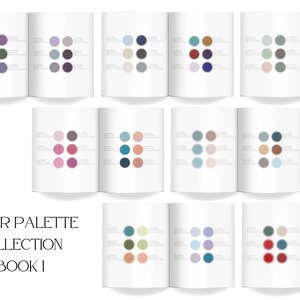 Color Palette Collection I Hex RGB CMYK Codes | 15 Color Palettes ...