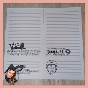 Spicy Letters Set | 8 Sheets Writing Paper | 4 Activity Sheets ...