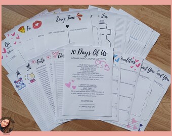 Long Distance Love Writing Paper Set 6 Designs Printed - Etsy