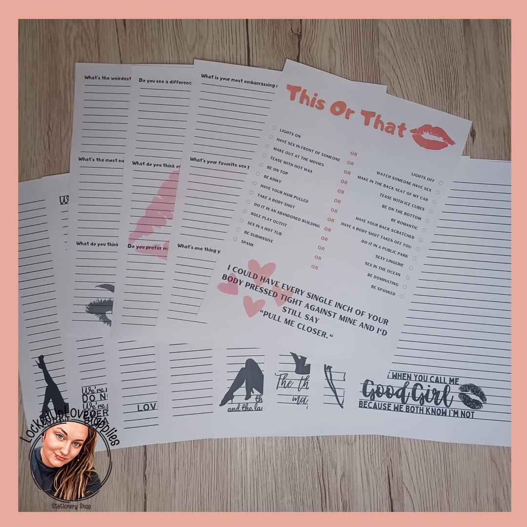 Spicy Letters Set | 8 Sheets Writing Paper | 4 Activity Sheets ...