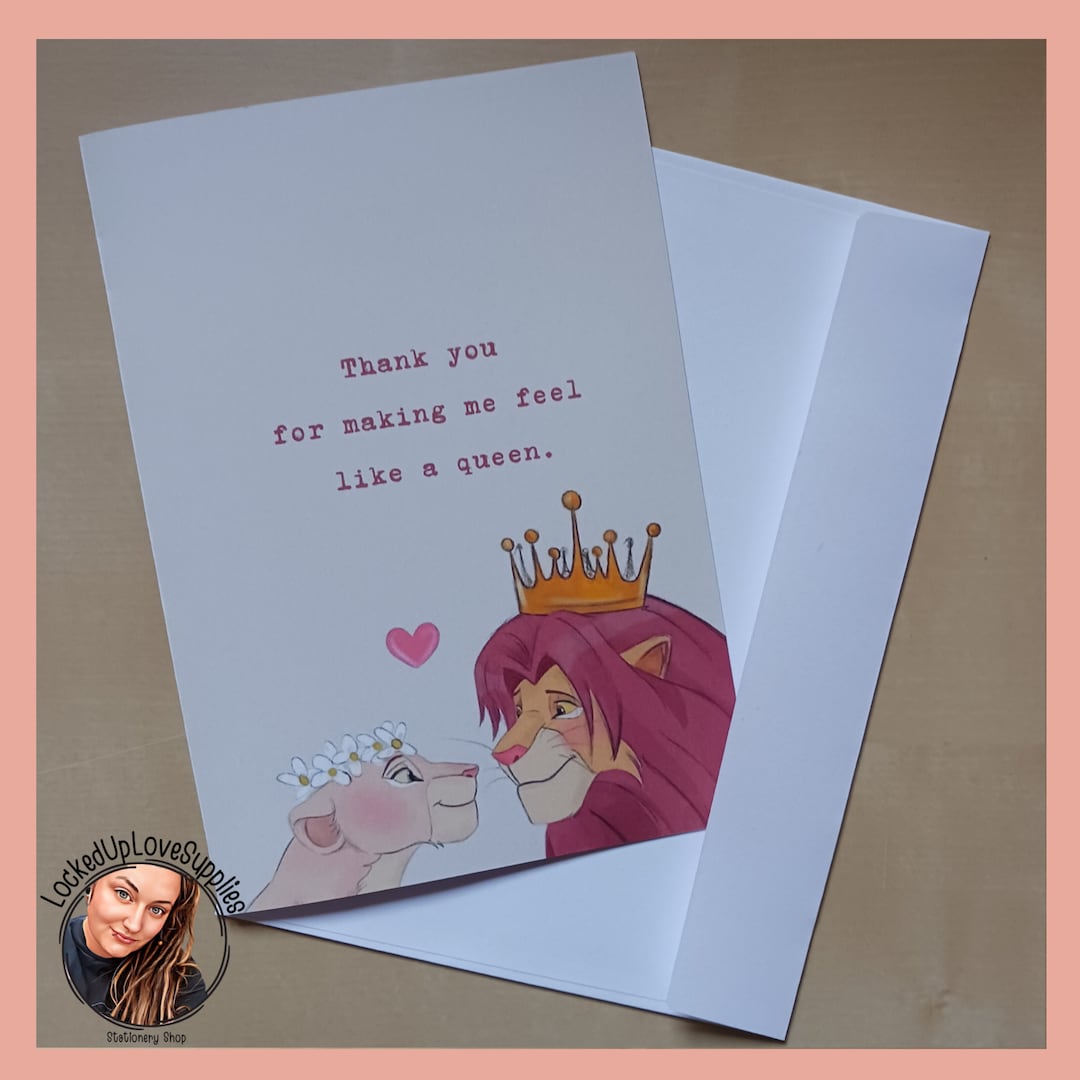 Feeling Like A Queen Greeting Card Long Distance Relationship Prison ...