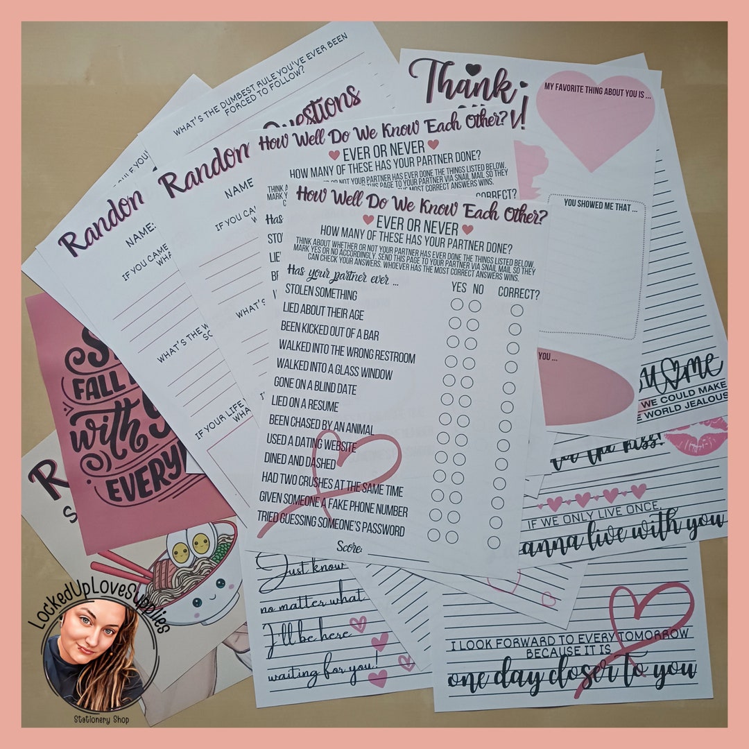 Prison Wife Stationery Bulk Pack VOLUME 2 | Printed Version | Writing ...